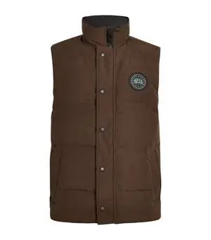 Canada Goose Garson Puffer Gilet - Brown