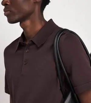 Sandro Knitted Polo Shirt