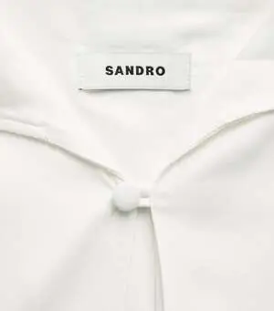 Sandro Tunic-effect Shirt - Beige
