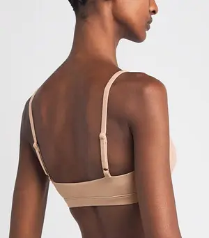 SKIMS Fits Everybody Scoop-neck Bralette - Beige