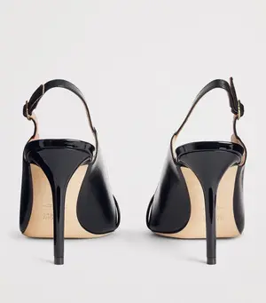 MALONE SOULIERS Leather Marion Slingback Pumps 85
