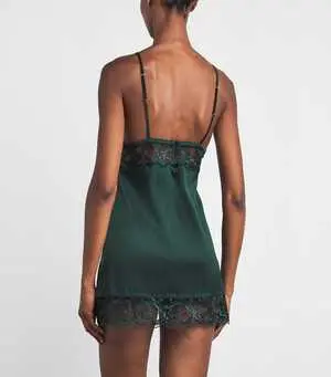 COCO DE MER Lace Arletta Slip Dress