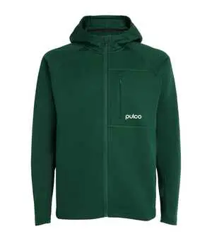 PULCO STUDIOS Full Zip Training Hoodie - Green