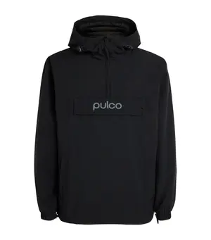 PULCO STUDIOS Water-resistant Coaches Jacket - Black