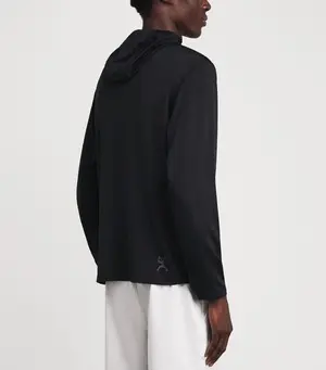 PULCO STUDIOS Hooded Performance Top - Black