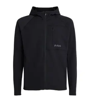 PULCO STUDIOS Full Zip Training Hoodie - Black