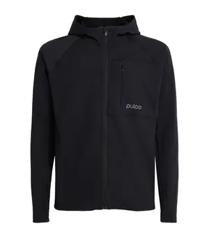PULCO STUDIOS Full Zip Training Hoodie - Black