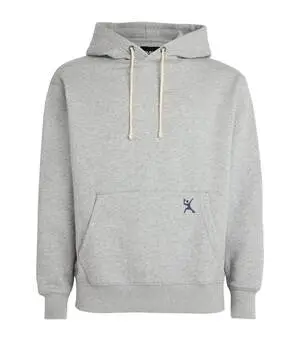 PULCO STUDIOS Cotton Fleece-lined Hoodie - Grey