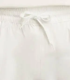 PULCO STUDIOS Cancun Shorts With Drawstring Waist - White