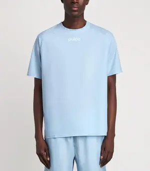 PULCO STUDIOS Aircon Playing T-shirt - Blue