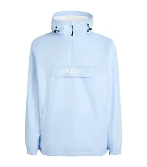 PULCO STUDIOS Water-resistant Coaches Jacket - Blue
