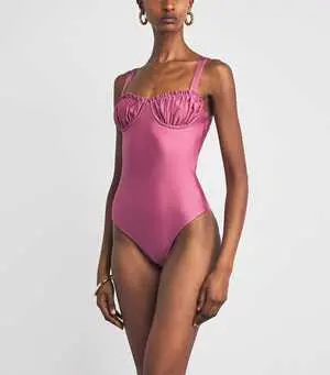 Faithfull The Brand Ruffled Tavia Swimsuit