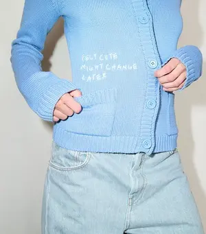 Max & Co. Cotton Embroidered Cardigan