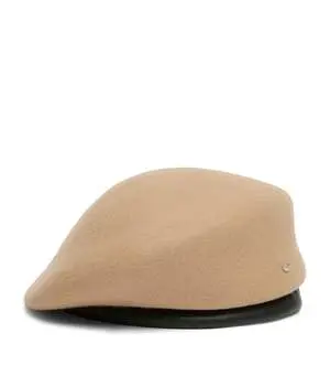 Max Mara Wool Beret - Beige