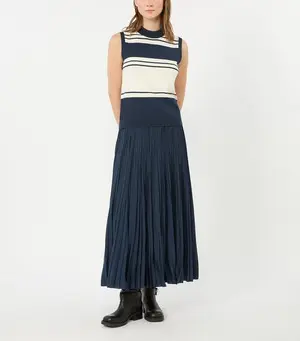 Max Mara Striped Knitted Top