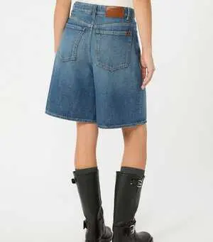 Max Mara Denim Shorts