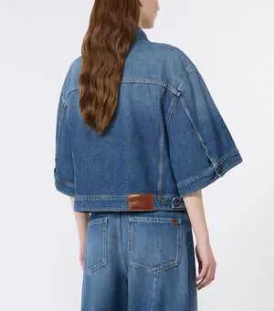 Max Mara Structured Denim Shirt