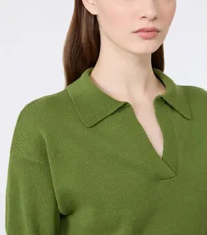 Max Mara Knitted Polo Shirt