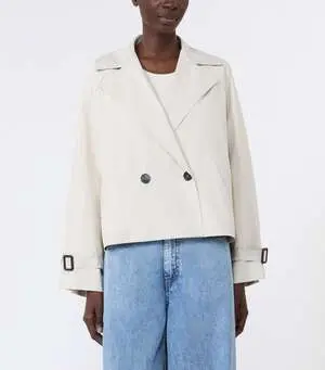 Max Mara Cropped Trench Jacket