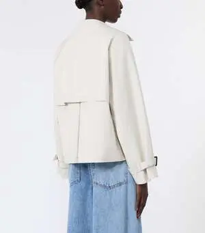 Max Mara Cropped Trench Jacket