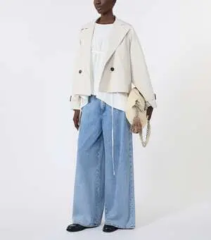 Max Mara Cropped Trench Jacket