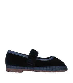 FLABELUS Velvet Mafalda Espadrilles - Blue