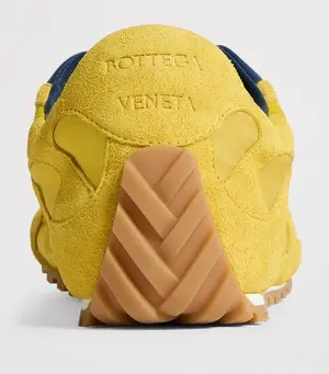 Bottega Veneta Suede-panel Orbit Flash Sneakers