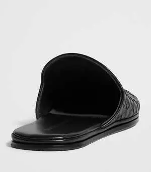Bottega Veneta Woven Leather Slippers
