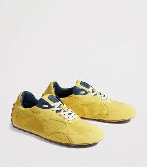 Bottega Veneta Orbit Flash Sneakers - Yellow