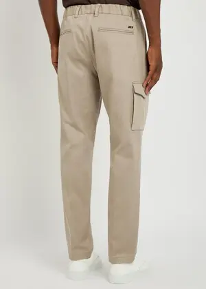 Herno Tapered-leg Twill Trousers