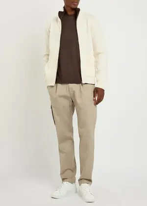 Herno Tapered-leg Twill Trousers
