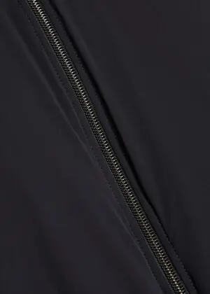 Herno Padded Stretch-shell And Cotton-knit Gilet