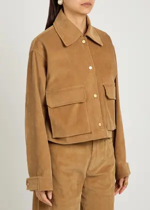 Maria Mcmanus Cropped Corduroy Jacket