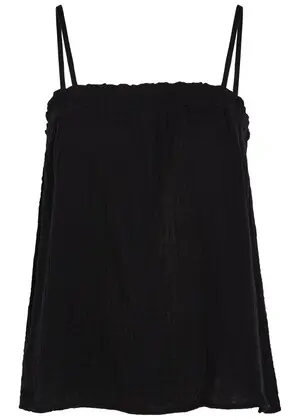 Eileen Fisher Cotton Cami Top - Black