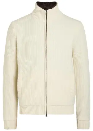 Herno Wool-knit Jacket