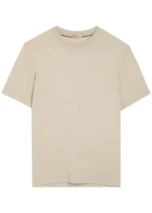 Herno Wool-jersey T-shirt - Ecru