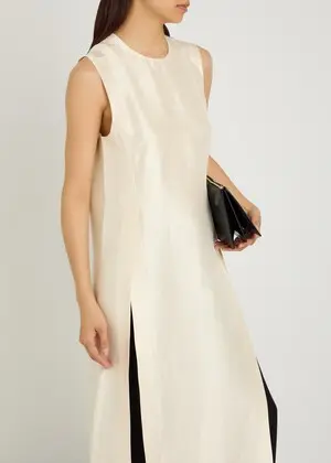 HEIRLOME Zoey Slubbed Silk Top