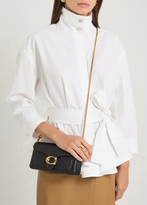 COACH Tabby 19 Grained Leather Cross-body Bag