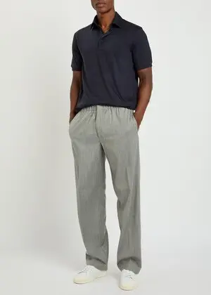 Herno Wool-jersey Polo Shirt