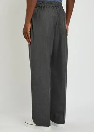 Officine Générale Nilson Wool And Cashmere-blend Trousers