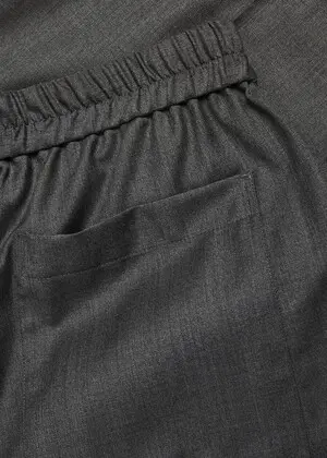 Officine Générale Nilson Wool And Cashmere-blend Trousers