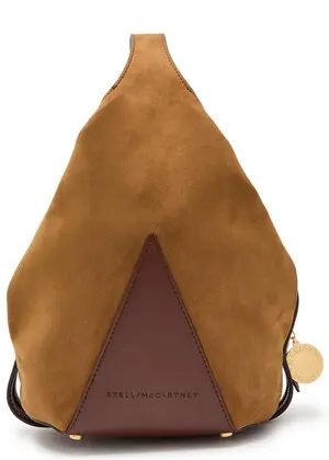 Stella McCartney Appaloosa Small Suede Bucket Bag - Tan