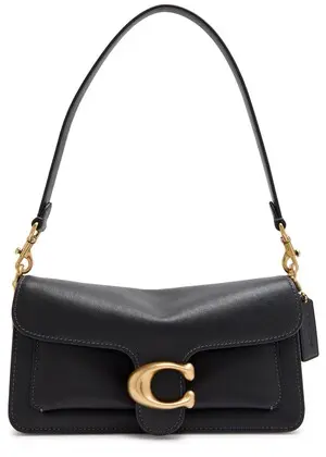COACH Tabby 26 Leather Shoulder Bag - Black