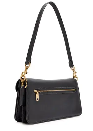 COACH Tabby 26 Leather Shoulder Bag - Black