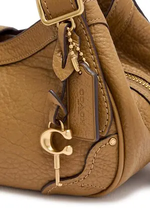 COACH Drifter Small Grained Leather Shoulder Bag