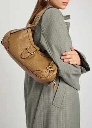 COACH Drifter Small Grained Leather Shoulder Bag