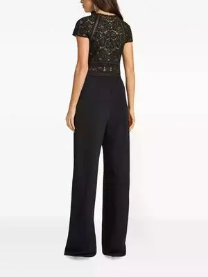 Tadashi Shoji Cyran Lace-panelled Jumpsuit