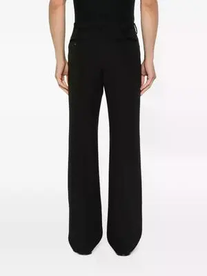 SECOND / LAYER Pressed Crease Straight-leg Trousers