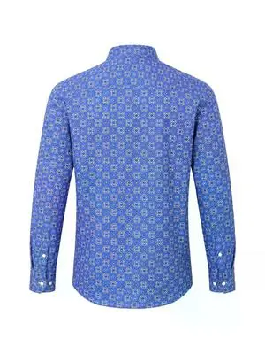 PENINSULA SWIMWEAR Bolgheri Geometric-print Shirt