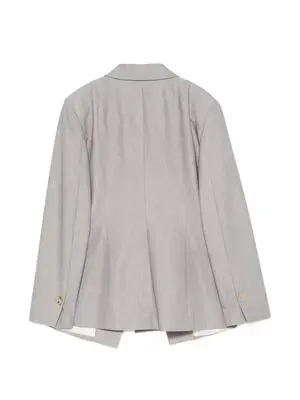 SIMONA CORSELLINI Double-breasted Peak-lapel Blazer